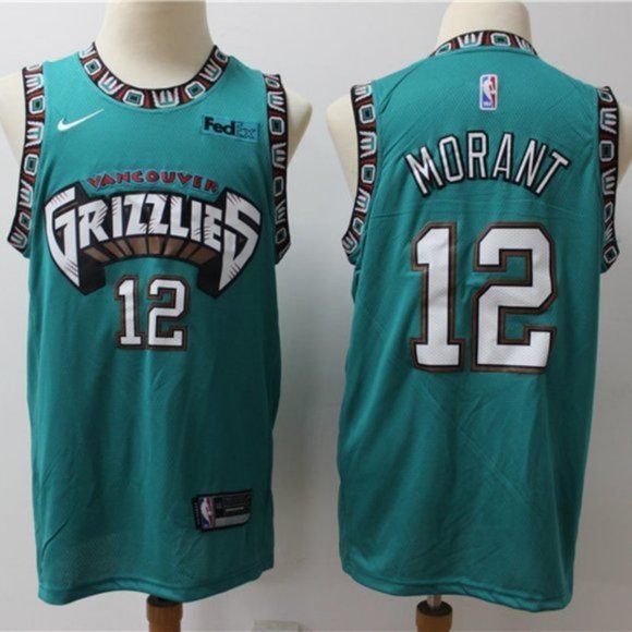 Shirts | Ja Morant Memphis Grizzlies 12 Throwback Jersey | Poshmark